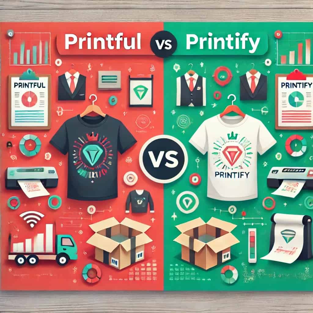 Printful Vs Printify - Does Print On Demand Just Got Easier?